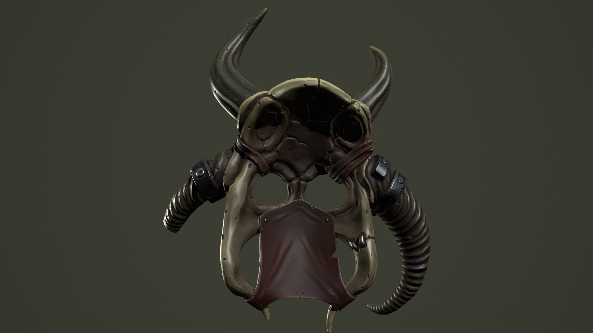 3D Barbarian Mask Model - TurboSquid 1869455