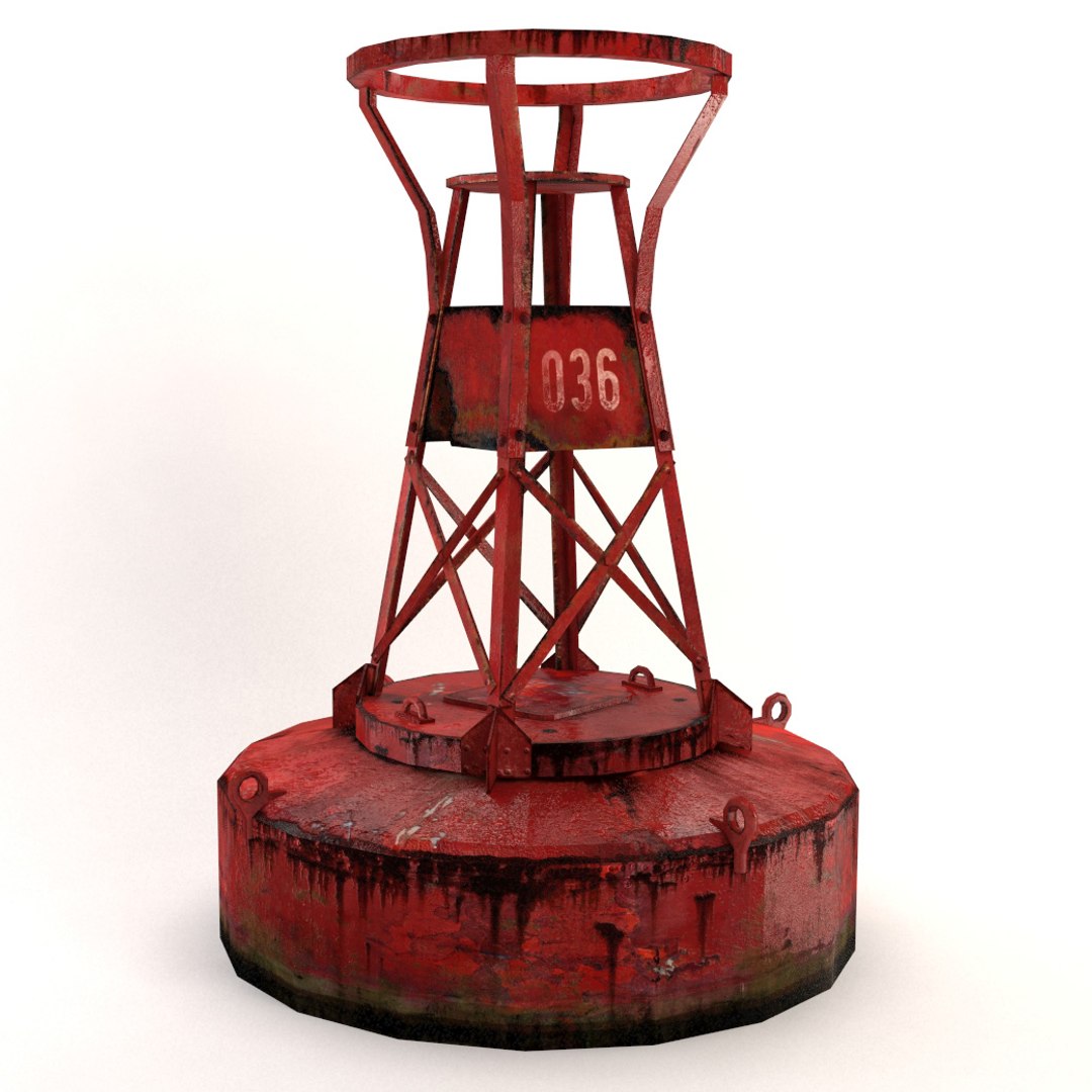Buoy Old 3d Max