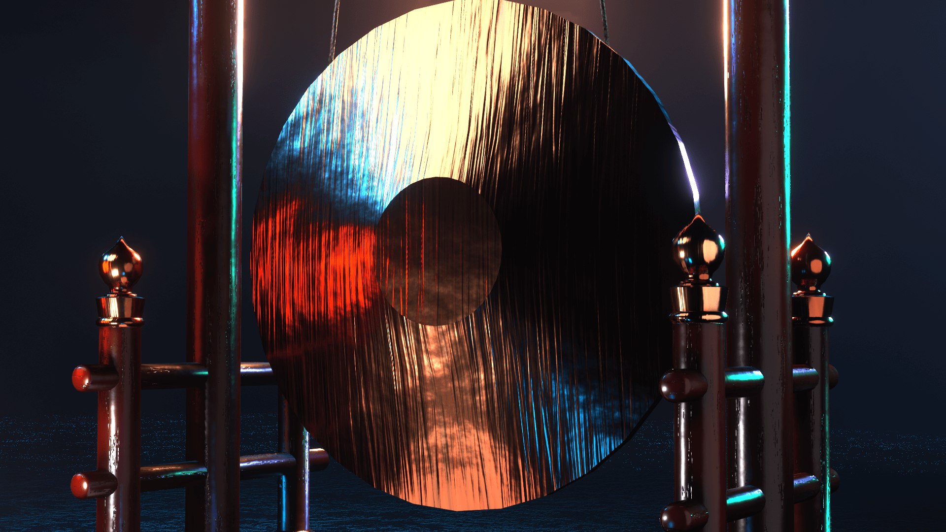 Free Japan Gong 3D Model - TurboSquid 2023020