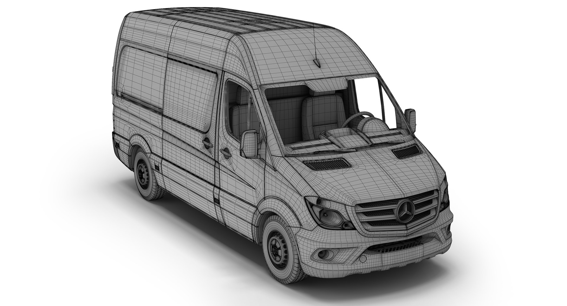 Mercedes-benz Sprinter 3D Model - TurboSquid 1365208
