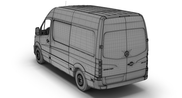 Mercedes-benz sprinter 3D model - TurboSquid 1365208