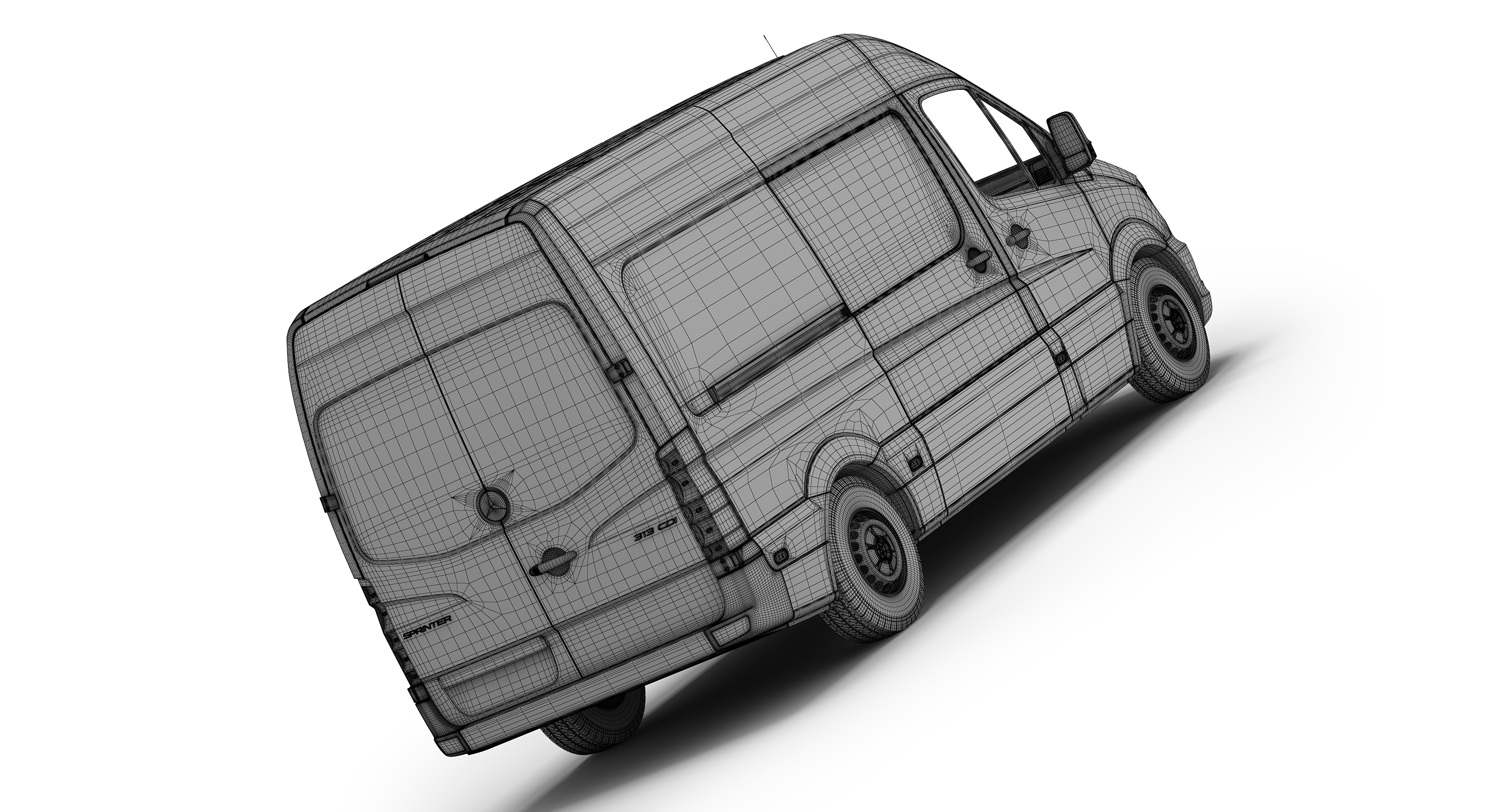 Mercedes-benz sprinter 3D model - TurboSquid 1365208