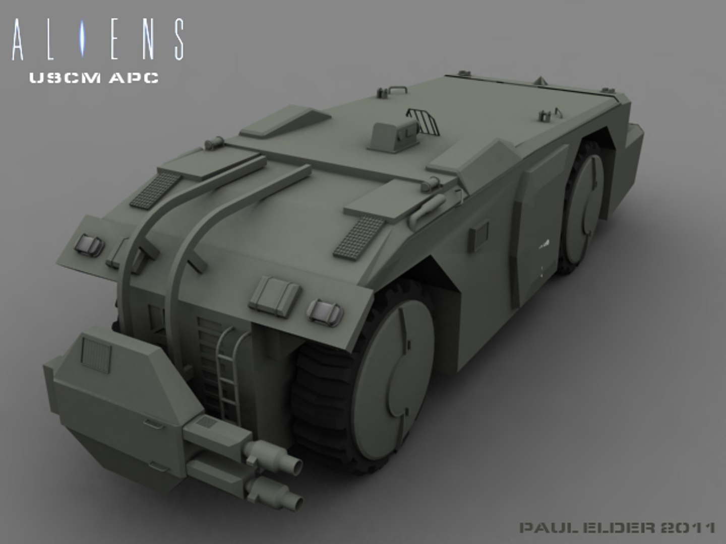 Apc Aliens Interior 3d Max