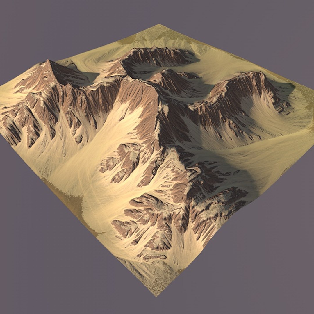 3dsmax Mountain Games Maps