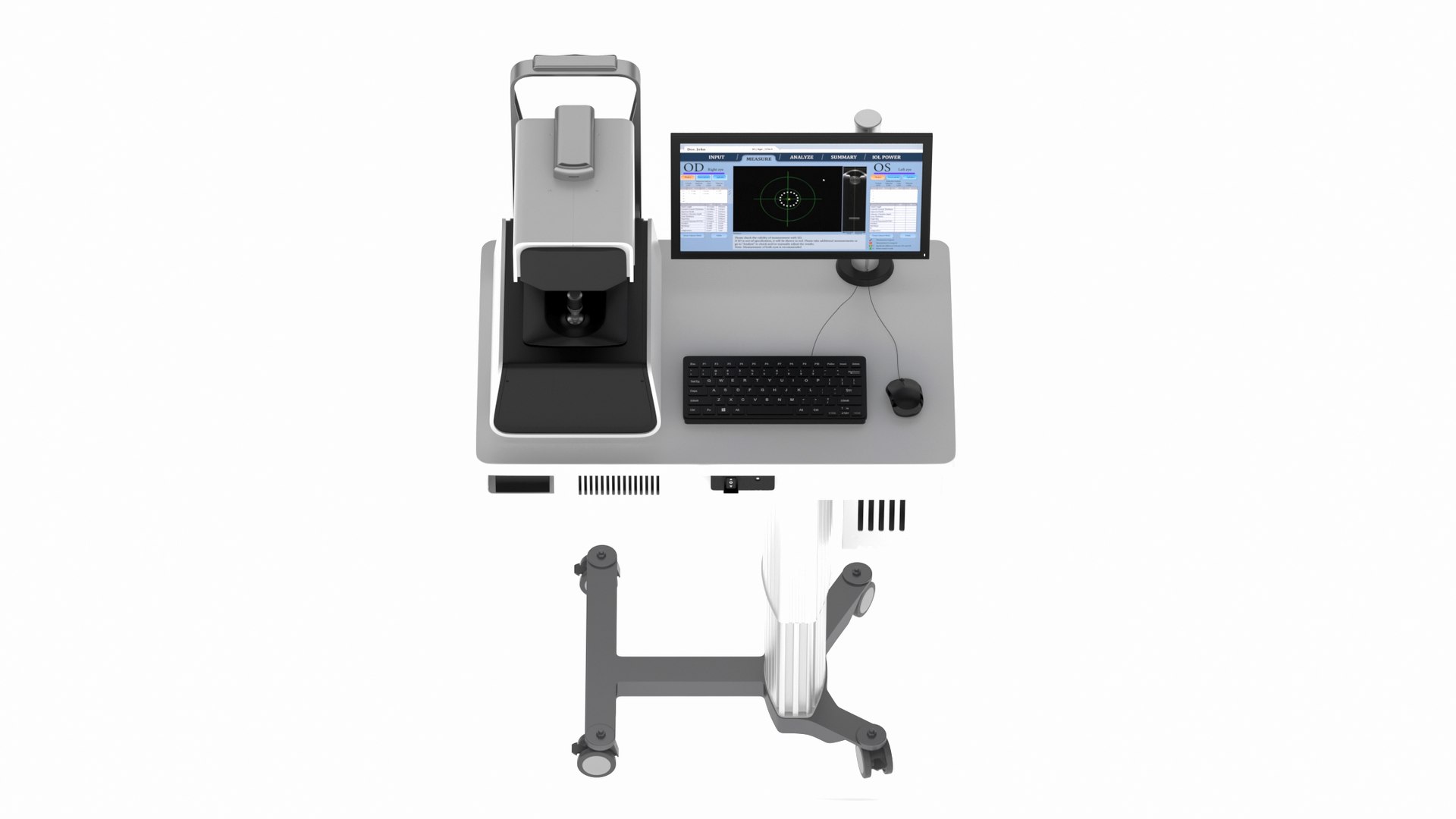 3D Medical SS-OCT Biometer - TurboSquid 2316372