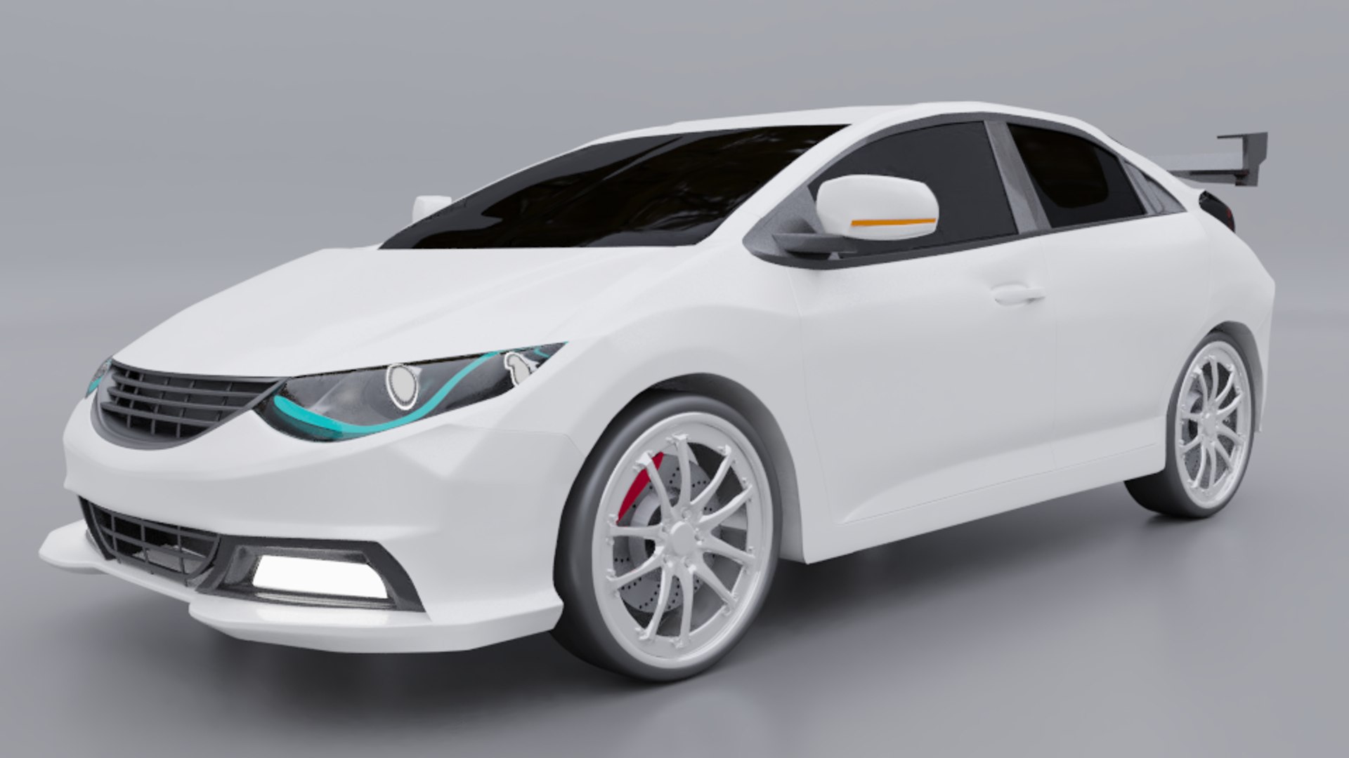 3D Concept Sedan Car Design Model - TurboSquid 1423725
