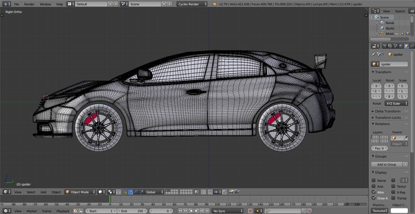 3D concept sedan car design model - TurboSquid 1423725