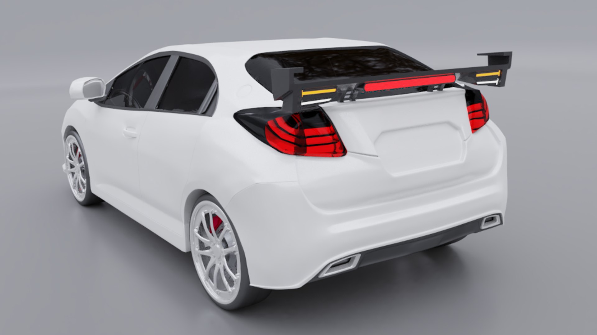 3D Concept Sedan Car Design Model - TurboSquid 1423725