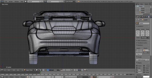 3D concept sedan car design model - TurboSquid 1423725