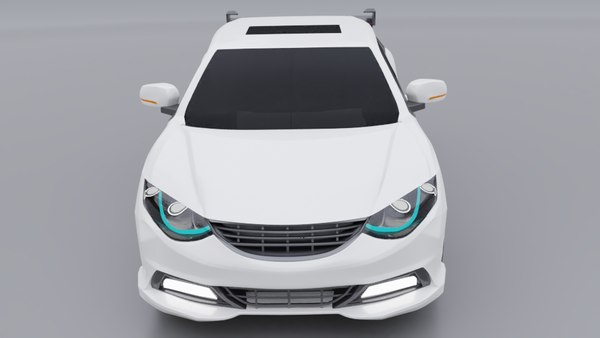 3D concept sedan car design model - TurboSquid 1423725