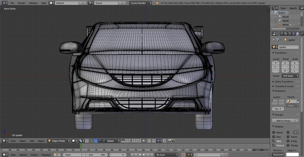 3D concept sedan car design model - TurboSquid 1423725