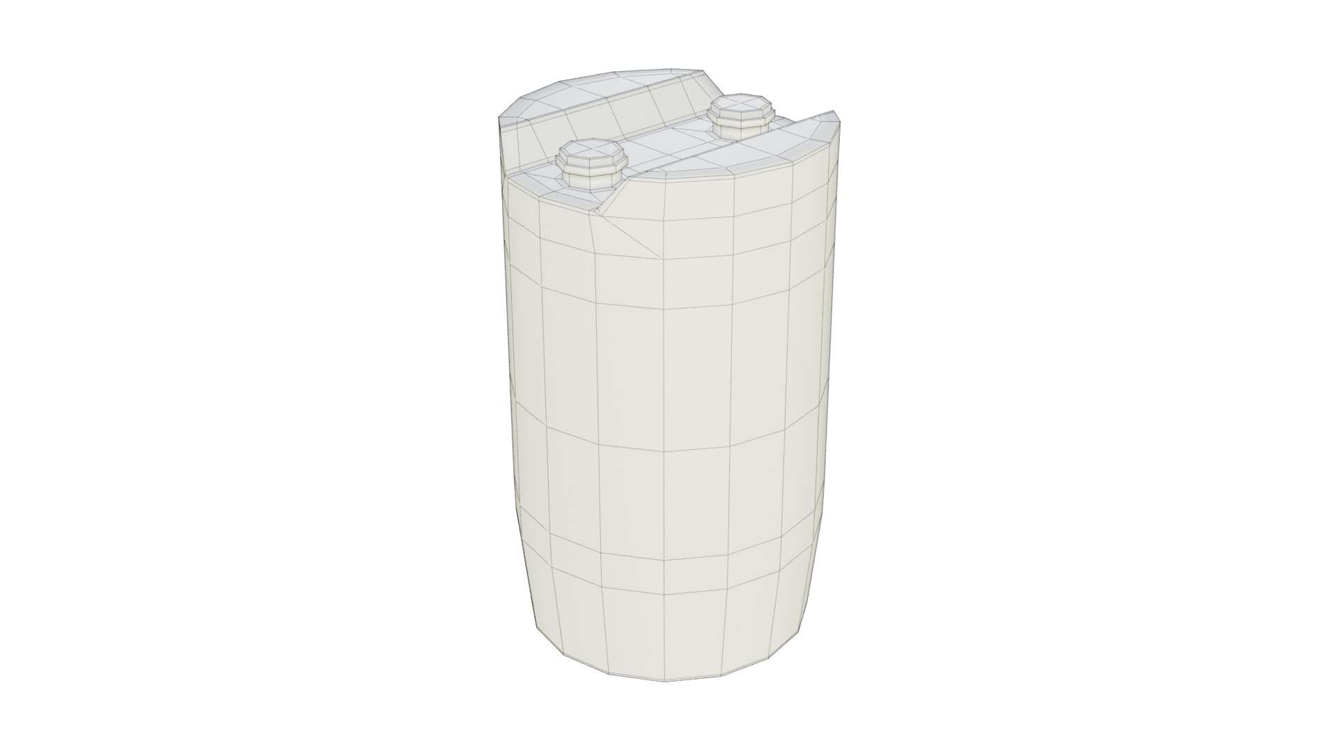 Plastic Tight Head Drum 01 30L 3D - TurboSquid 2357359