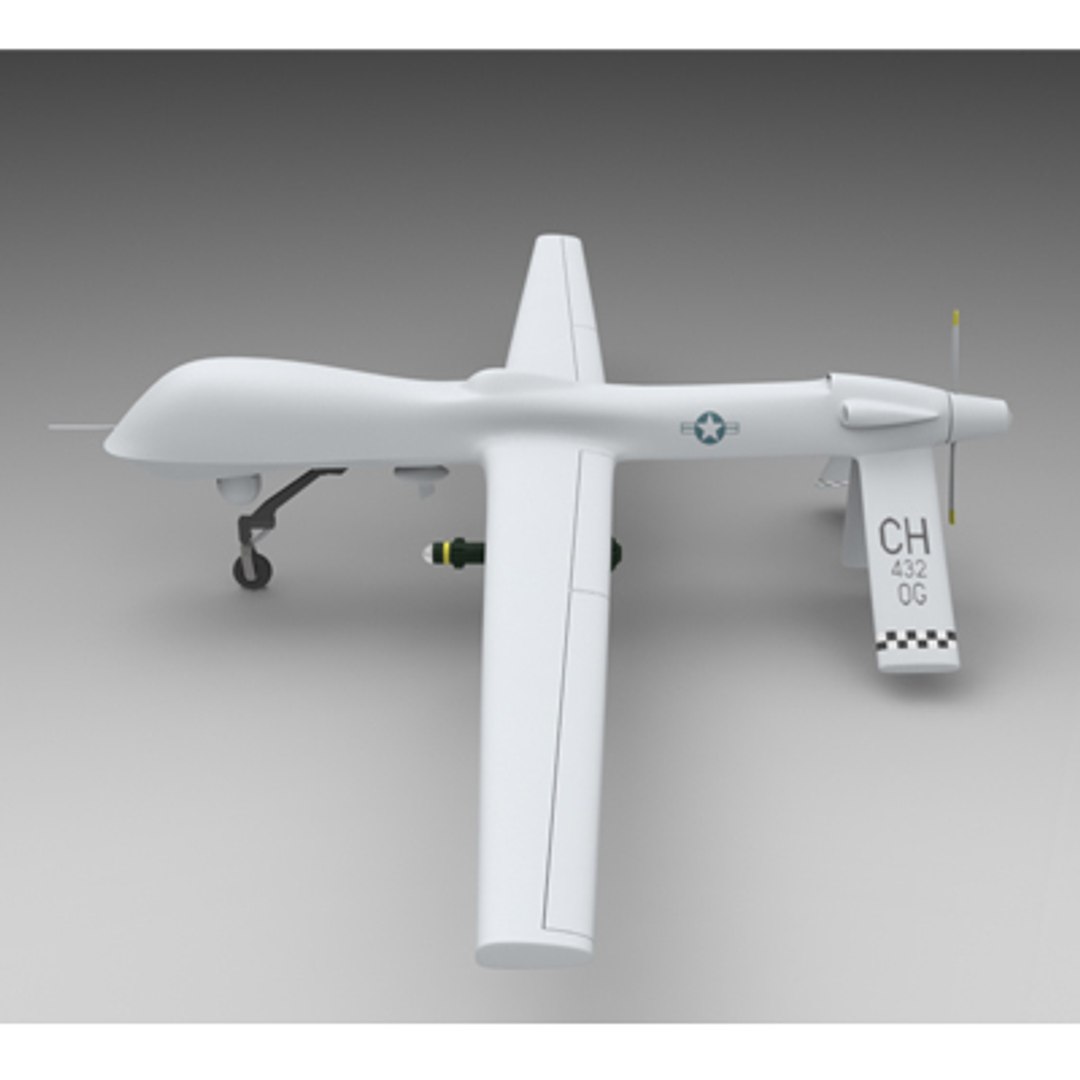 3d Model Predator Uav