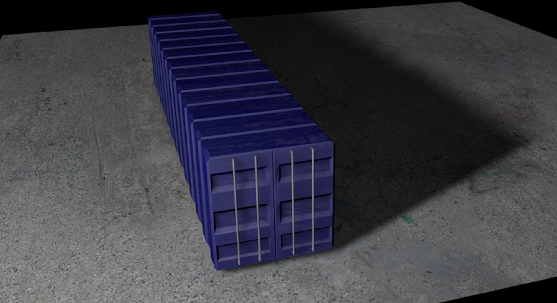 3D 10m shipping container model - TurboSquid 1223473