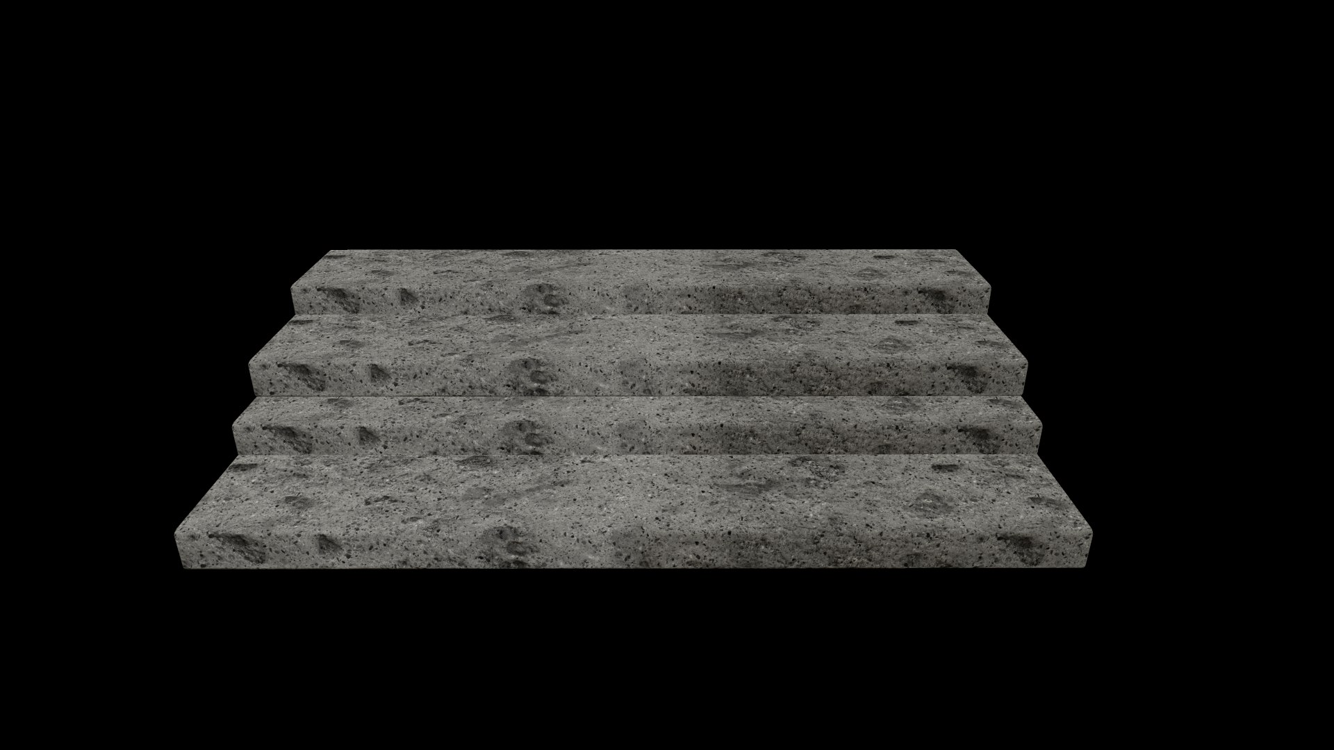 3D Step Stair Stone - TurboSquid 2315333