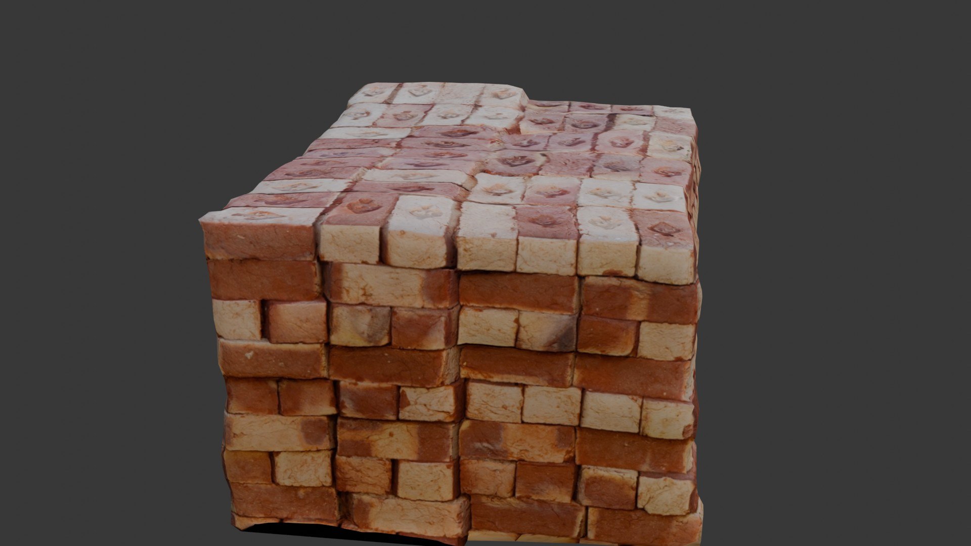 Stack Of Old Bricks 3D Scan 3D - TurboSquid 2405623