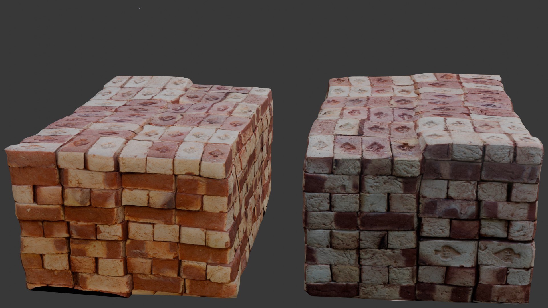 Stack Of Old Bricks 3D Scan 3D - TurboSquid 2405623