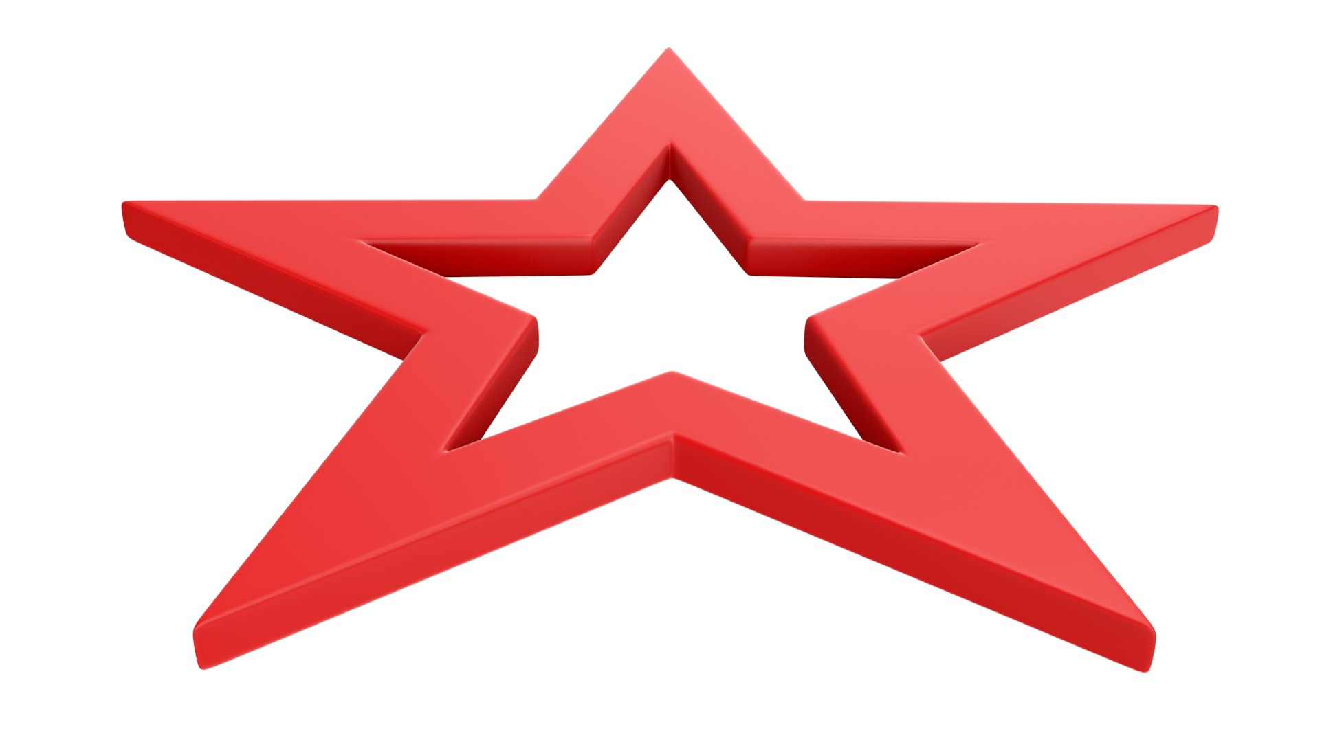 Star Symbol Model - TurboSquid 2132386