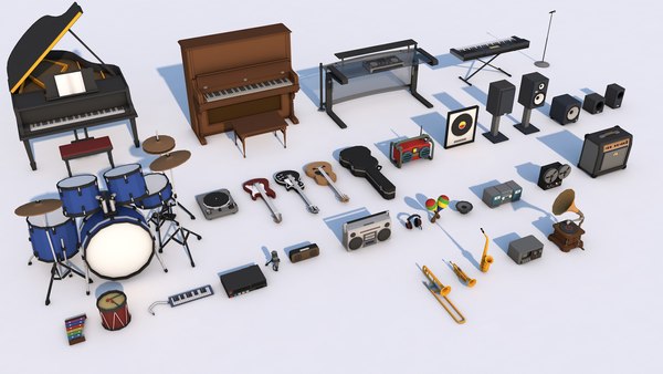 Blender Stage Models | TurboSquid