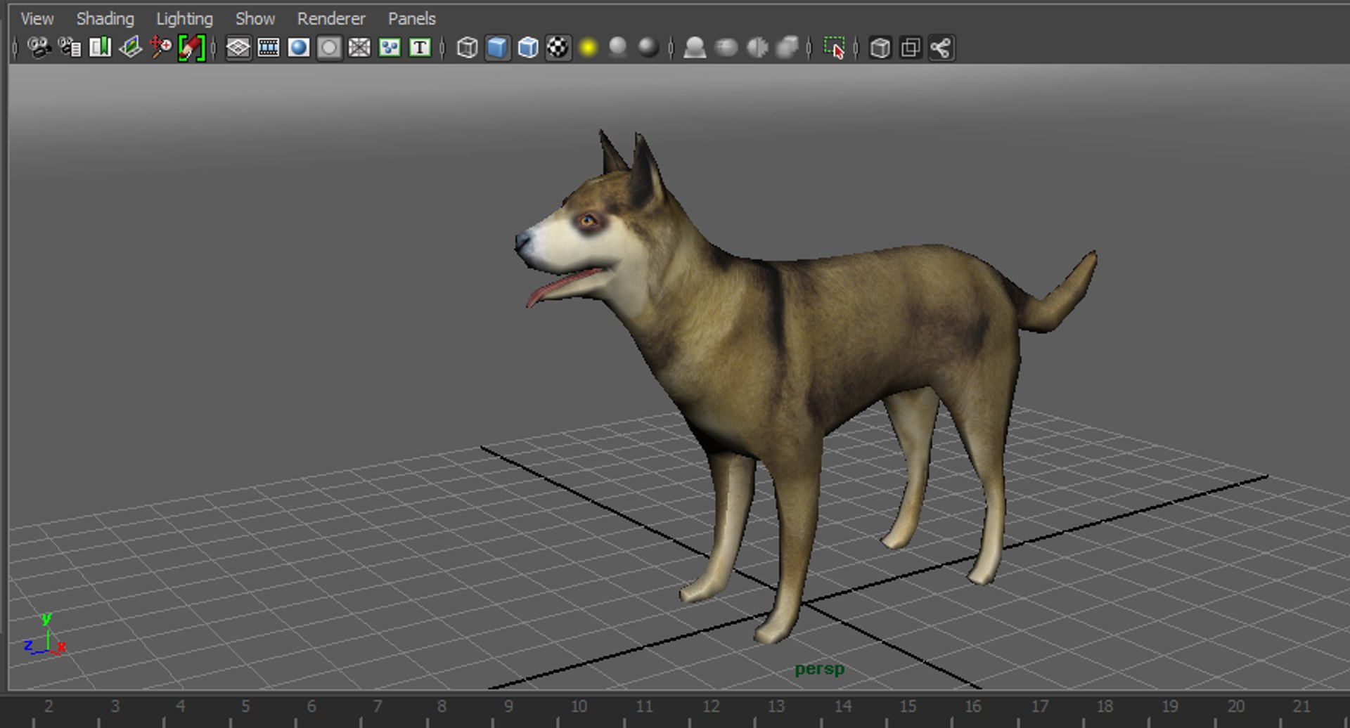 German Shepherd Dog Rigged 3D Model - TurboSquid 1204082