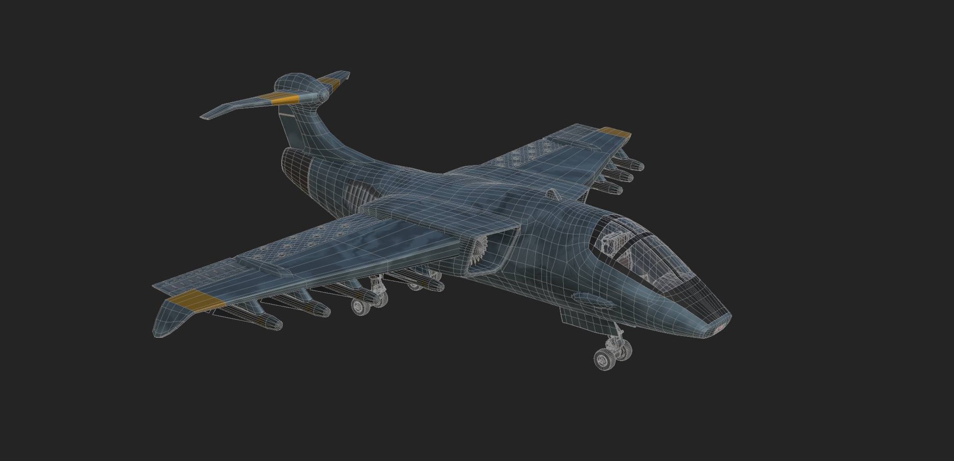 Jet Plane 3D Model - TurboSquid 2263430