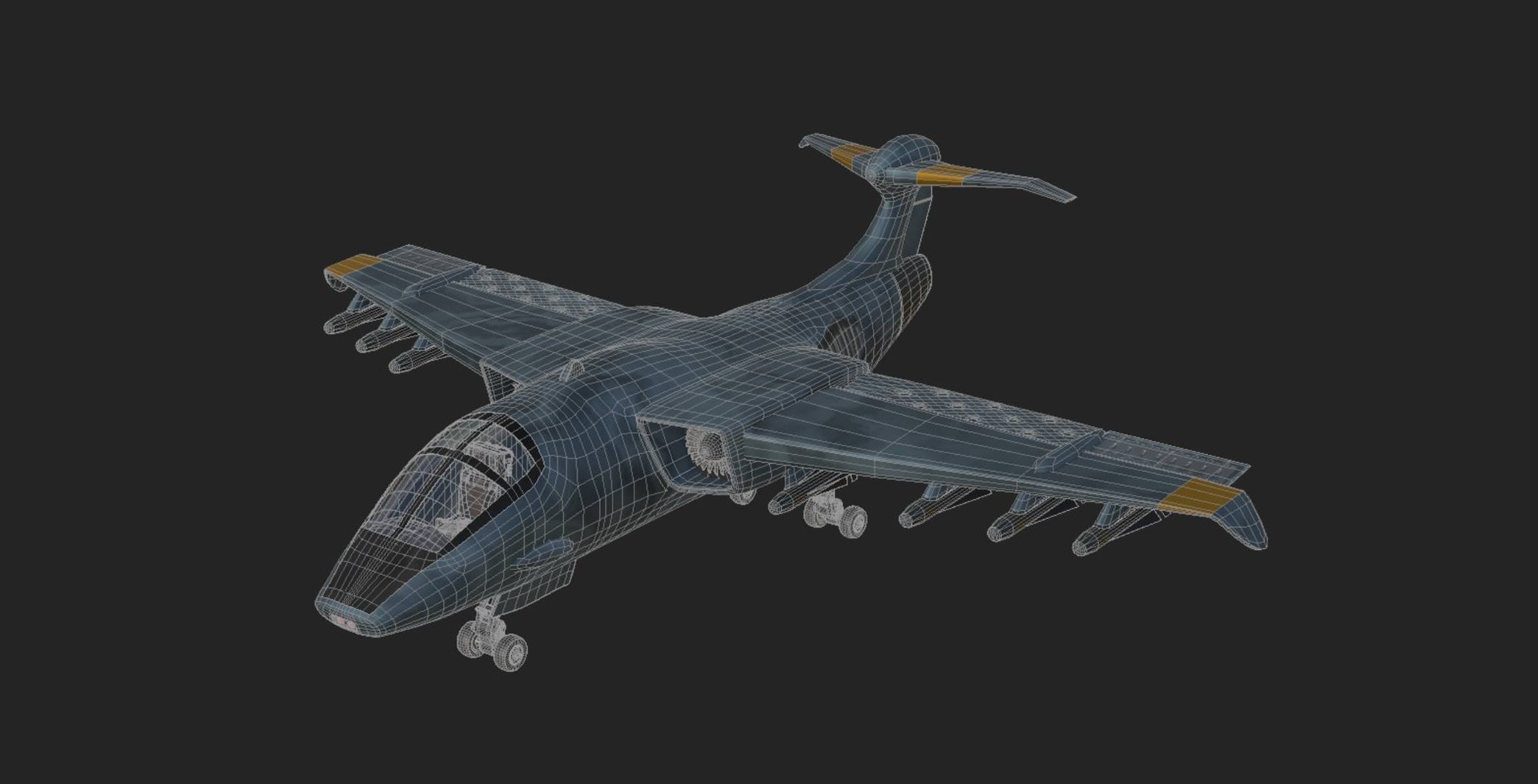 Jet Plane 3D Model - TurboSquid 2263430