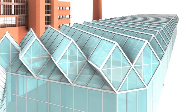 Leicester university engineering building 3D model - TurboSquid 1531458