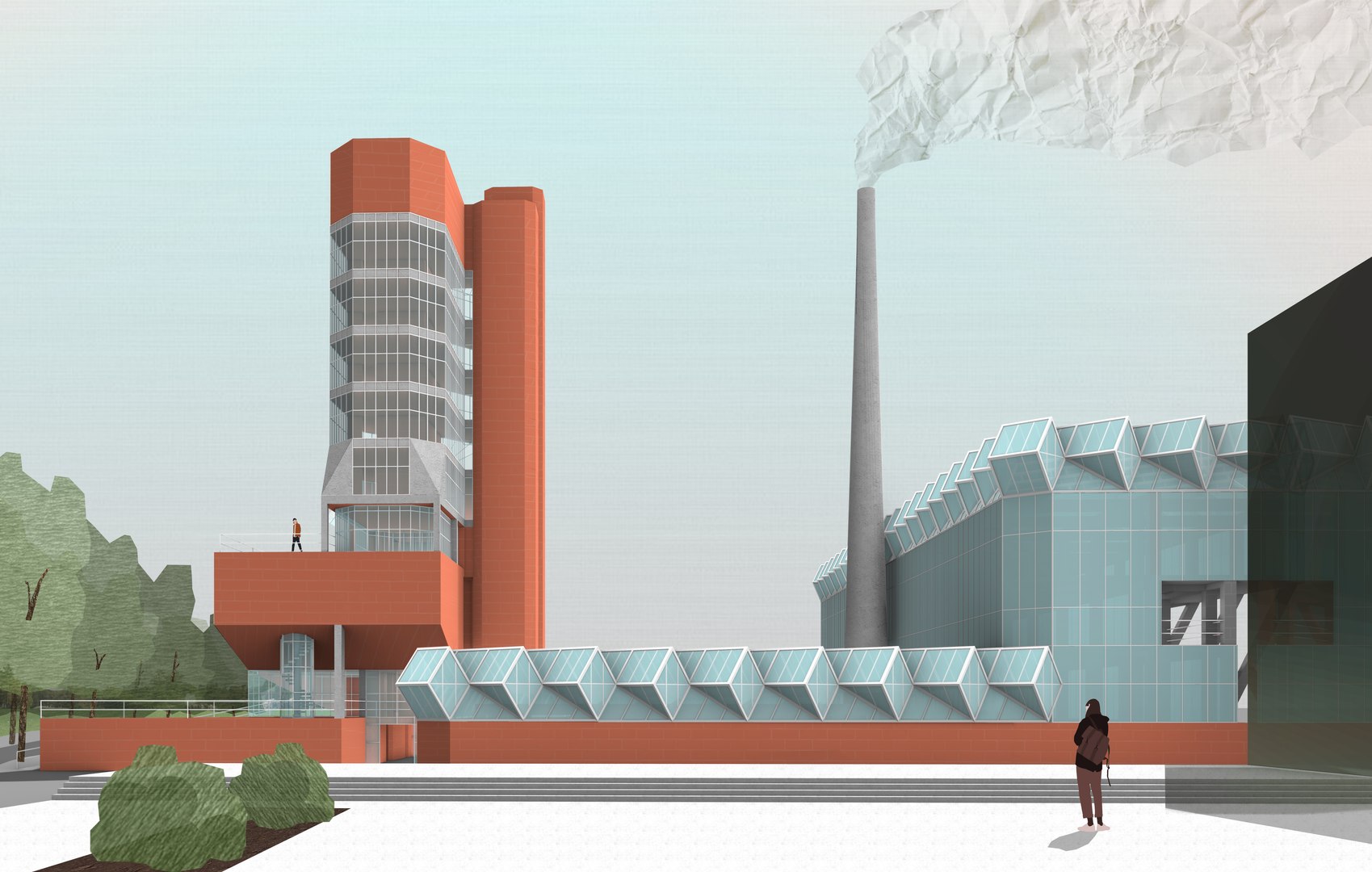 Leicester University Engineering Building 3D Model - TurboSquid 1531458