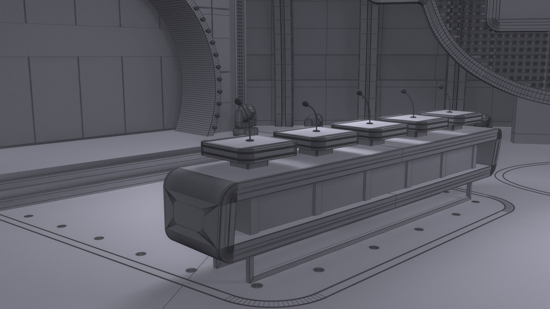 3D Television Game Show 1 - Celebrity Family Feud Studio - TurboSquid ...