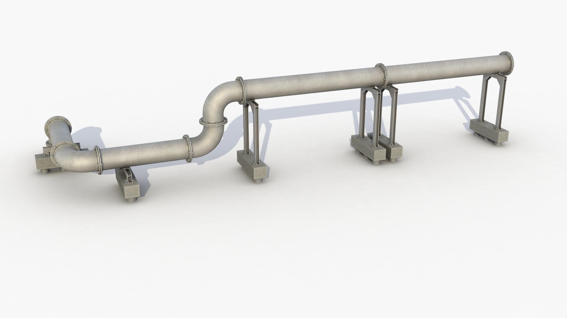 Pipeline 5 Modular 3D Model - TurboSquid 2022341