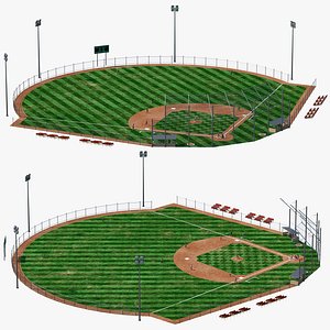 baseball field animation