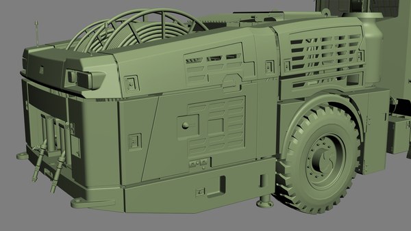 3D модель Sandvik DD422iE Подземные буровые установки - TurboSquid 1718778