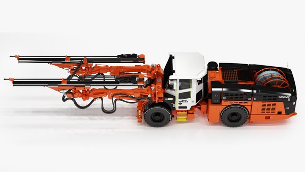 3D модель Sandvik DD422iE Подземные буровые установки - TurboSquid 1718778
