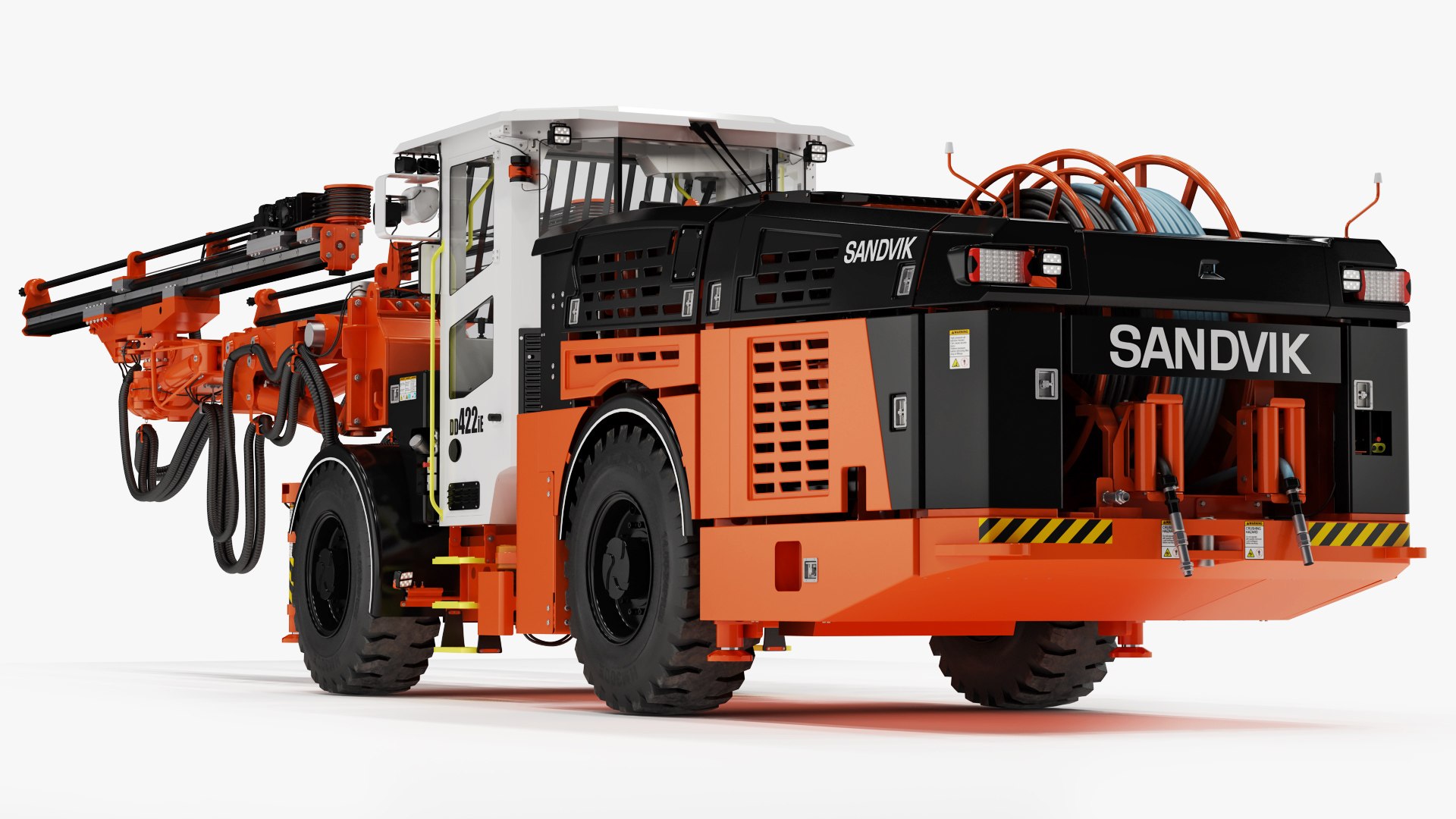 Sandvik DD422iE Underground Drill Rigs 3D - TurboSquid 1718778