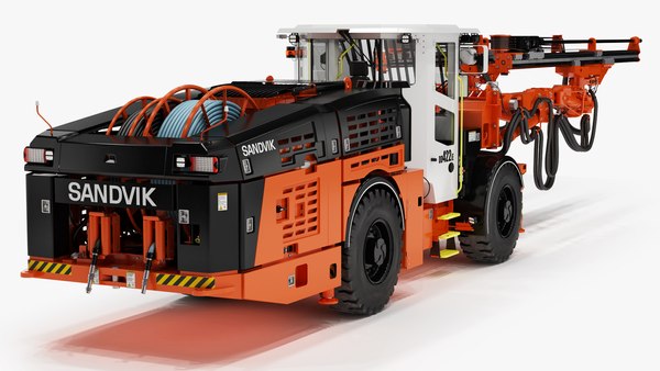 Sandvik DD422iE Underground Drill Rigs 3D - TurboSquid 1718778