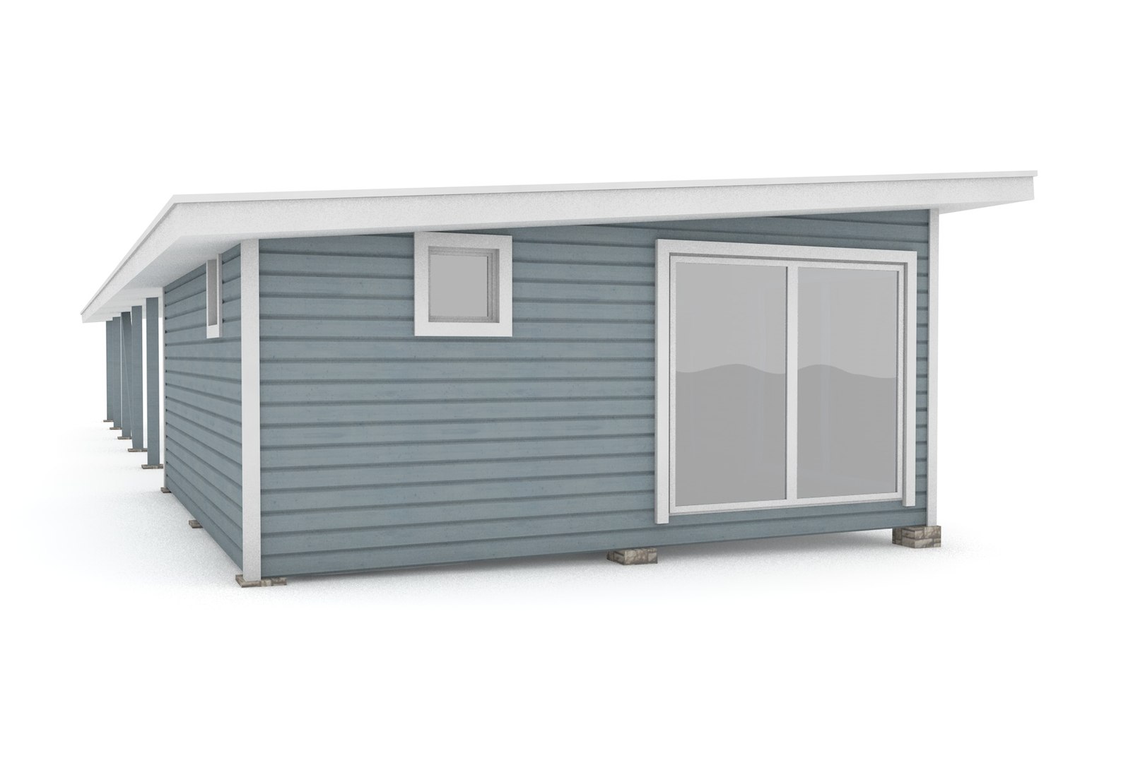 3D rest house american - TurboSquid 1158200