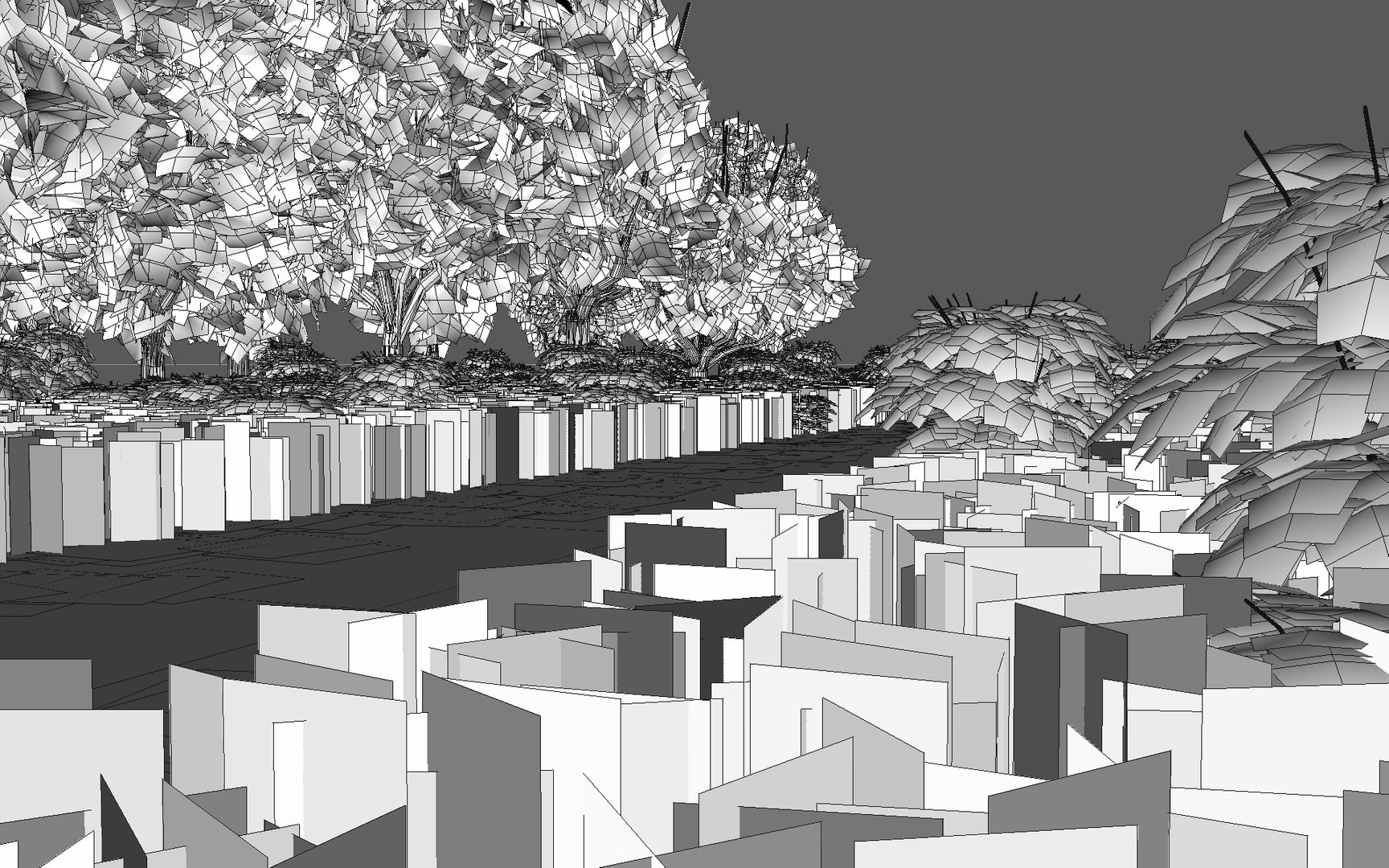 Country Forest Path 3d C4d