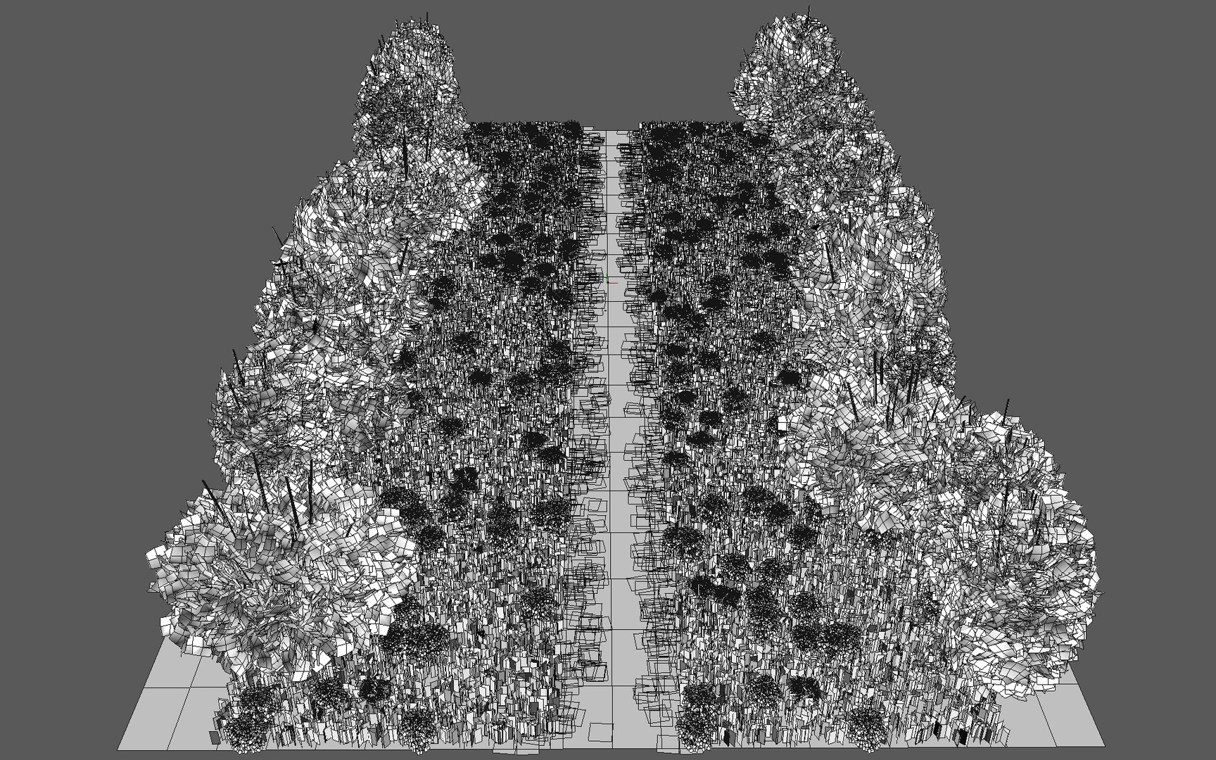 Country Forest Path 3d C4d