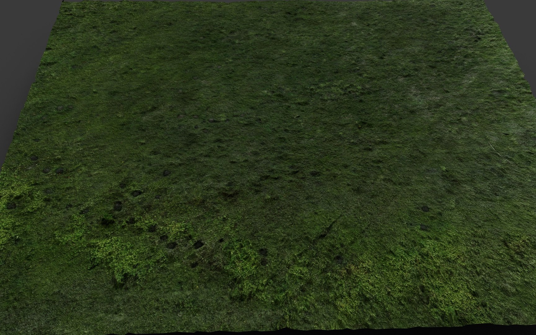 3D Grass Field Area Lowpoly Drone Scan Model - TurboSquid 2339445