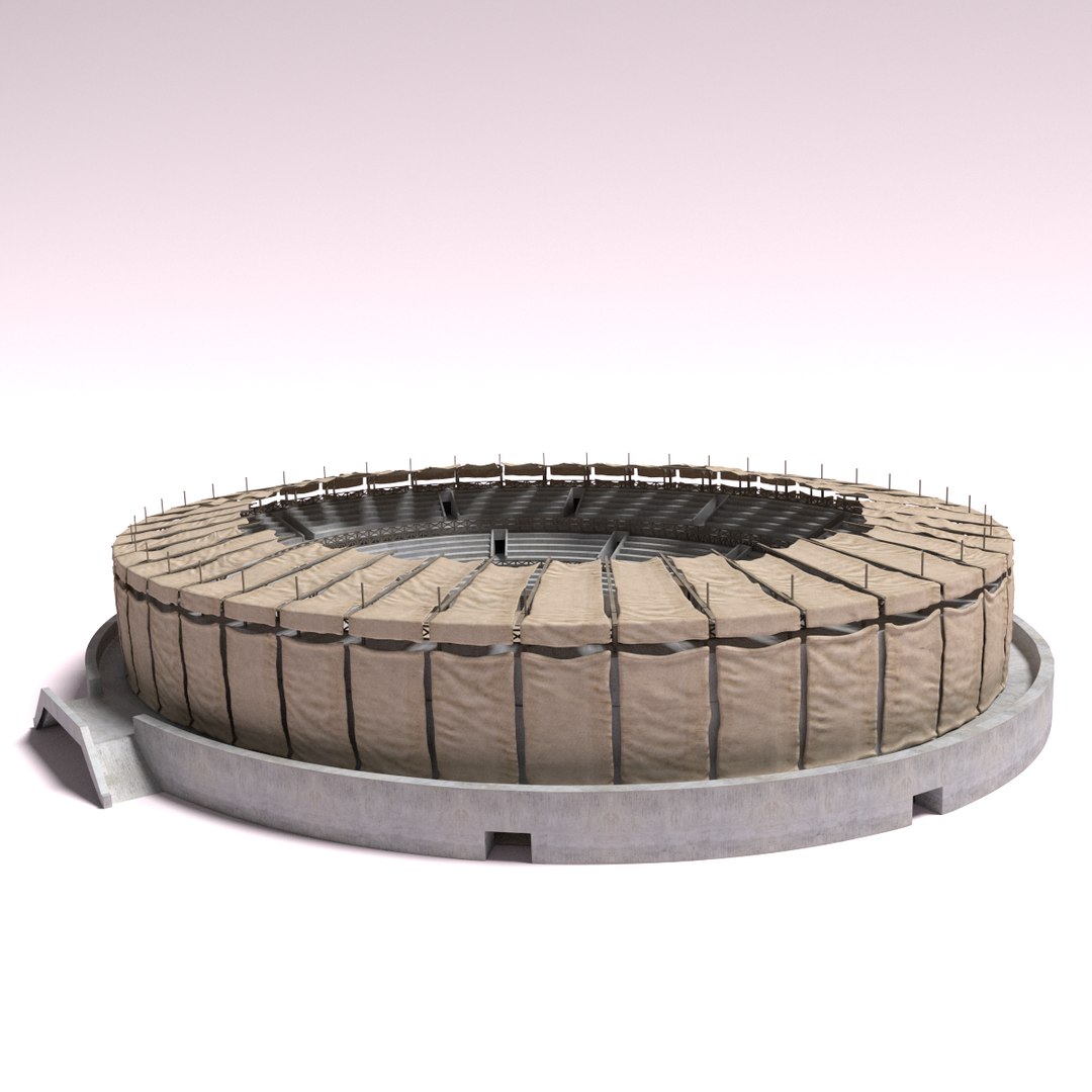 Ancient Gladiator Arena 3d Max