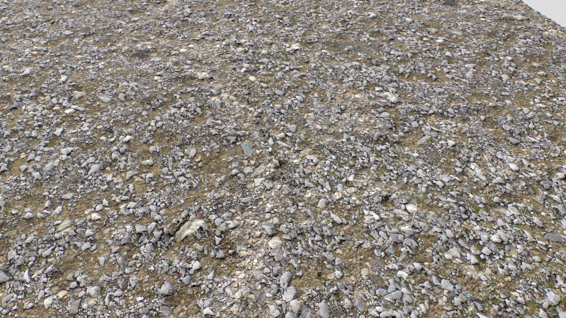 3D Rocky Ground 4 - TurboSquid 1805015