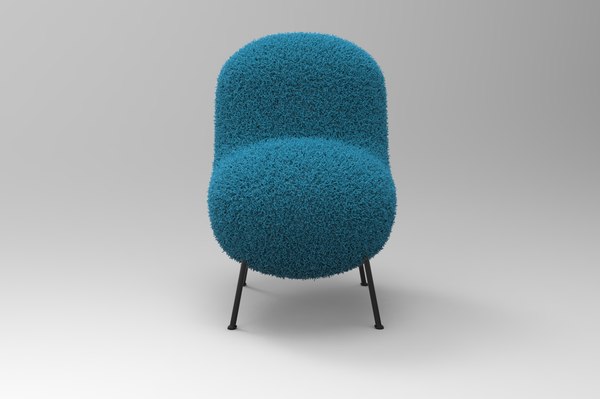 3D easy chair model - TurboSquid 1691830