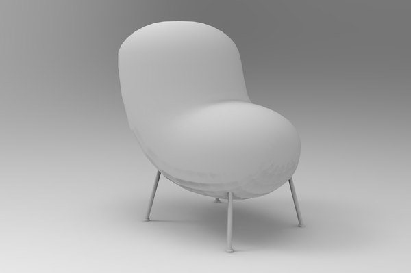 3D easy chair model - TurboSquid 1691830