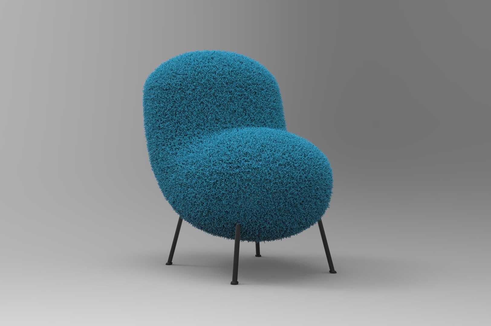 3D easy chair model - TurboSquid 1691830