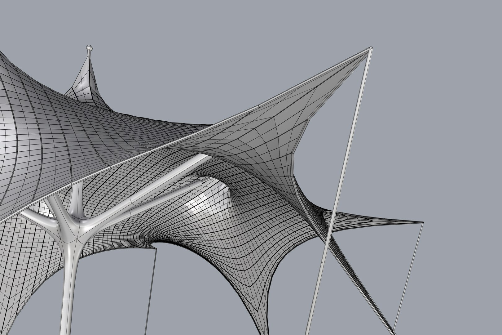 3D Tensile Complex Structure 01 model - TurboSquid 1964008