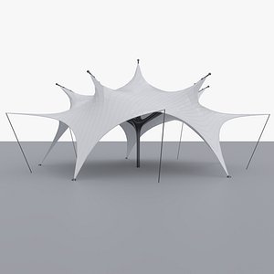 Tensile Structure Fashion Design 3D Model - TurboSquid 2121545