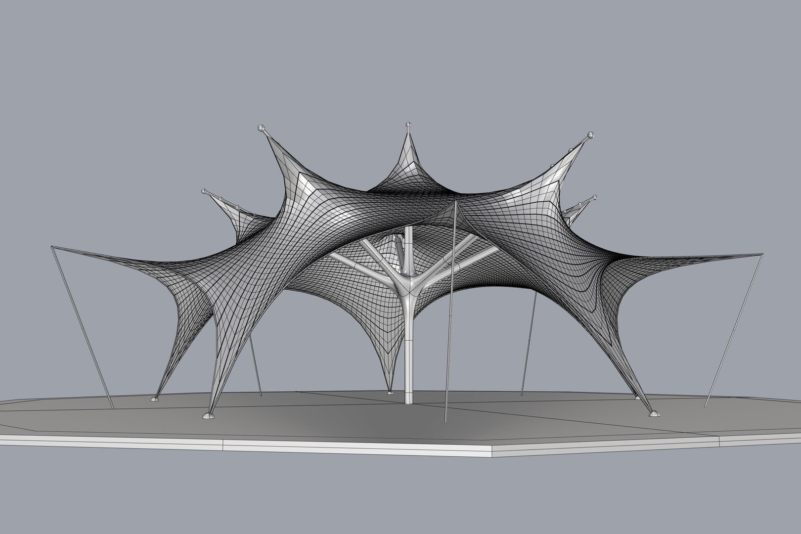 3D Tensile Complex Structure 01 model - TurboSquid 1964008