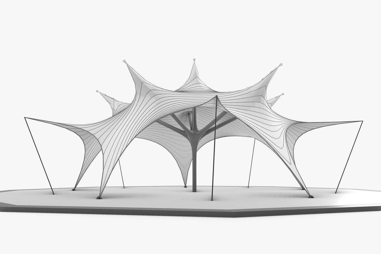 3D Tensile Complex Structure 01 model - TurboSquid 1964008