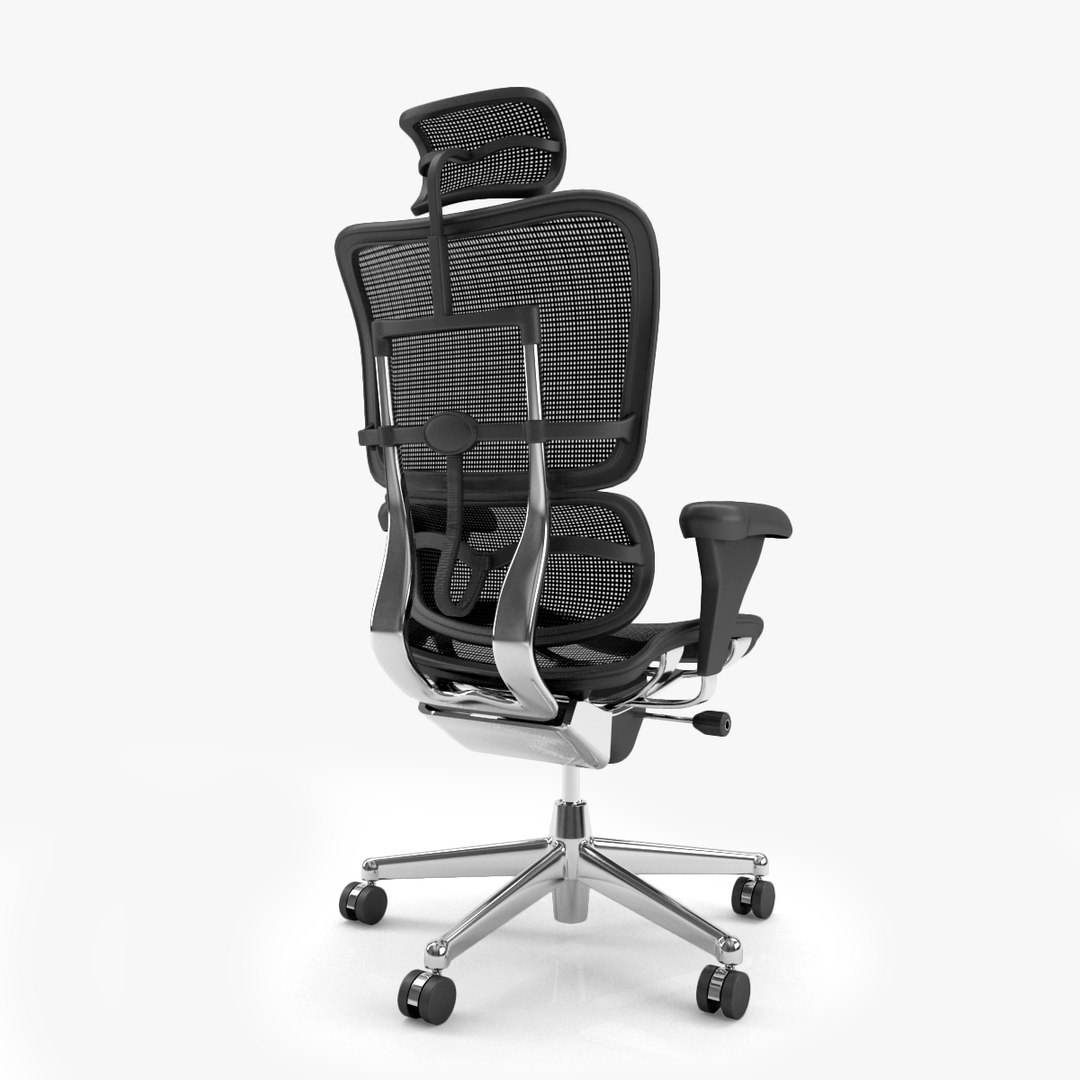 Ergohuman Office Chair 3d Model