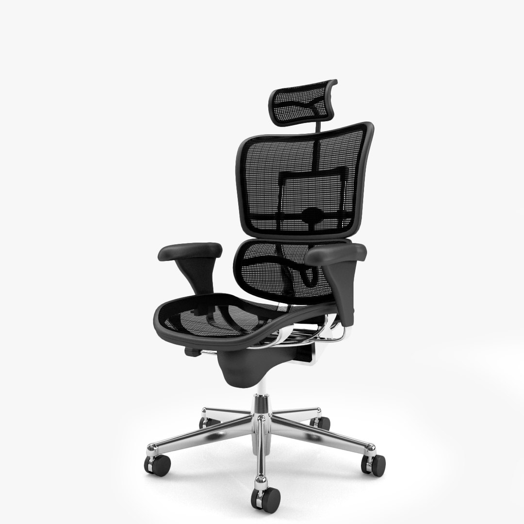 Ergohuman Office Chair 3d Model